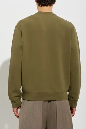 Emporio Armani Crewneck Sweatshirt With Debossed Logo