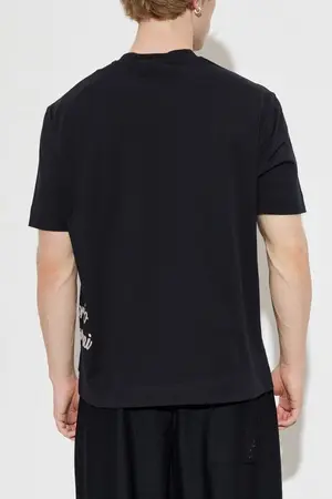 Emporio Armani T-shirt With Logo - Navy Blue