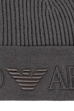 Emporio Armani Wool Beanie Hat