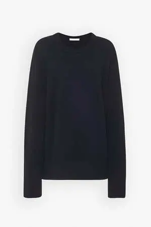 THE ROW Sibem Cashmere Wool Sweater - Black