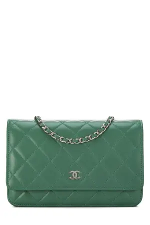 Chanel Quilted Lambskin Classic Wallet On Chain