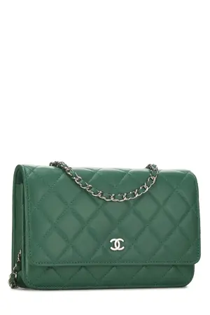 Chanel Quilted Lambskin Classic Wallet On Chain