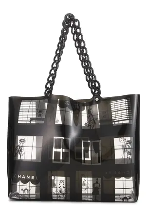 Chanel Chanel Coco Window Tote Black