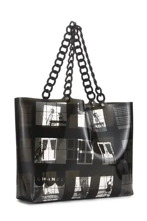 Chanel Coco Window Tote - Black