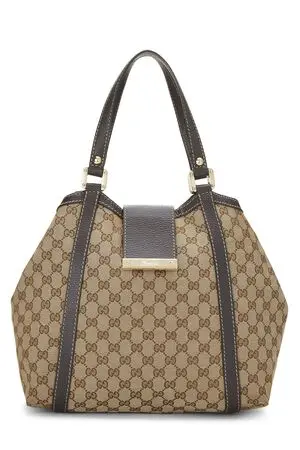 Gucci Original Gg Shelly Tote - Brown