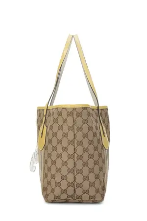 Gucci Jolicoeur Web Tote - Yellow