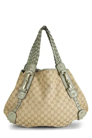 Gucci Original Gg Canvas Pelham Tote - Green