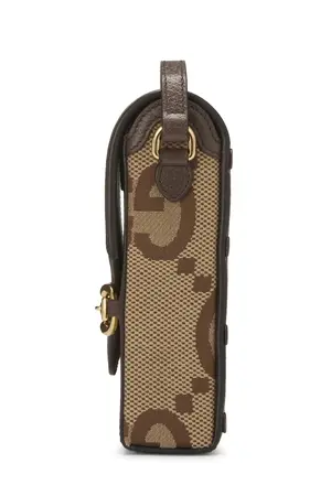 Gucci Jumbo Gg Canvas Crossbody Bag
