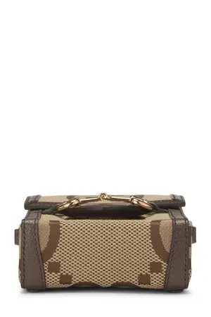 Gucci Jumbo Gg Canvas Crossbody Bag