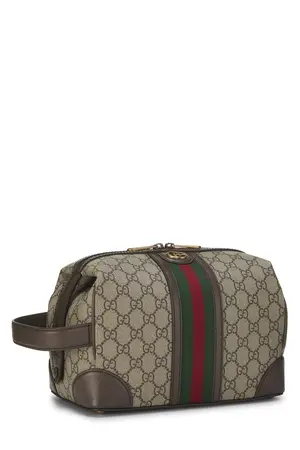 Gucci Original Gg Supreme Ophidia Savoy Toiletry Case
