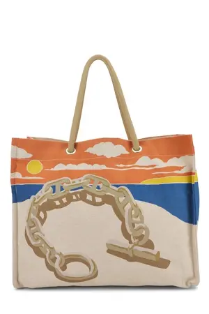 Hermès Multicolor Escale A La Plage Tote - Multi
