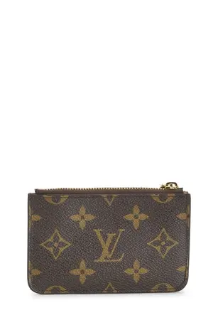 LOUIS VUITTON Monogram Canvas Romy Card Holder