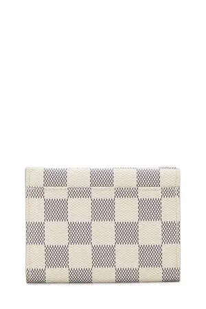 LOUIS VUITTON Damier Azur Origami Compact Wallet