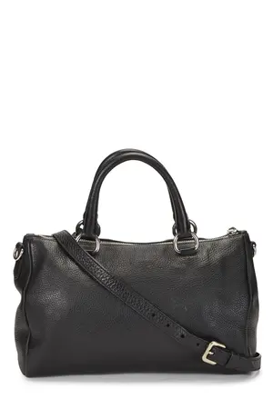 Prada Vitello Daino Convertible Zip Handbag