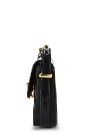 Prada Calfskin Triangle Logo Shoulder Bag
