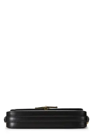 Prada Calfskin Triangle Logo Shoulder Bag