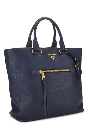 Prada Vitello Daino Shopping Tote