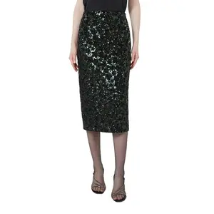 Max Mara Back-slit Skirt - Black