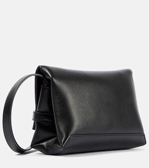 Victoria Beckham Mini Leather Clutch With Chain