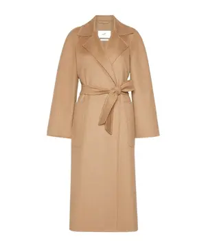 Max Mara Belted Coat - Camel