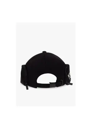 Y3 Logo Cap With Zipper Pockets