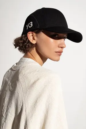 Y3 Logo Cap With Zipper Pockets