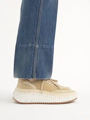 Chloé Nama Lace-up Sneakers