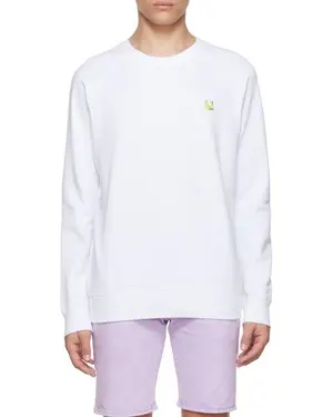 Maison Kitsuné Fox Head-embroidered Crew-neck Sweatshirt