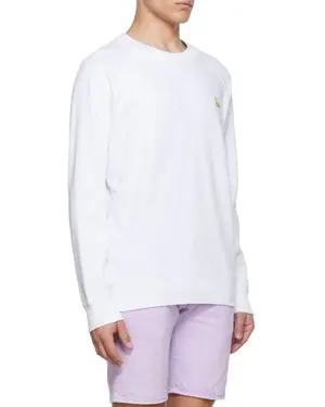 Maison Kitsuné Fox Head-embroidered Crew-neck Sweatshirt
