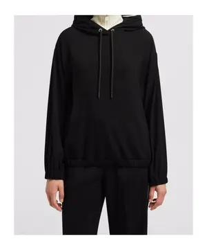 Moncler Logo Detailed Drawstring Hoodie