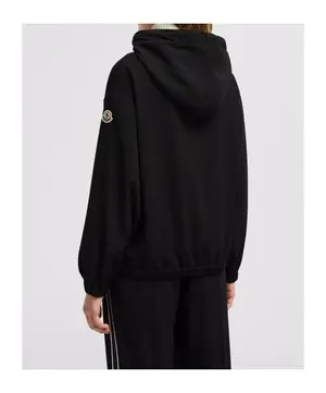 Moncler Logo Detailed Drawstring Hoodie