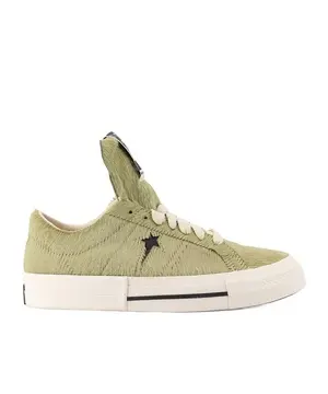 Rick Owens Faux Fur Trainers - Nude