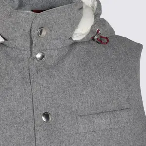Brunello Cucinelli Sleeveless Hooded Vest