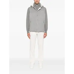 Brunello Cucinelli Sleeveless Hooded Vest - No