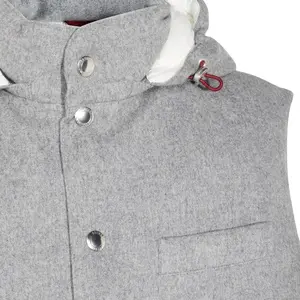 Brunello Cucinelli Sleeveless Hooded Vest - No