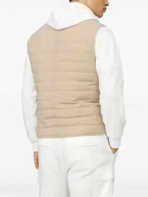 Brunello Cucinelli High-neck Padded Gilet