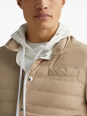 Brunello Cucinelli High-neck Padded Gilet