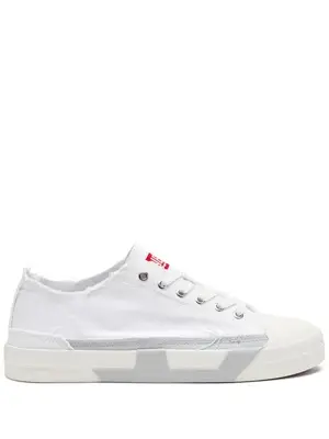 DIESEL® Lace-up Distressed Sneakers