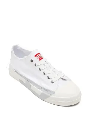 DIESEL® Lace-up Distressed Sneakers