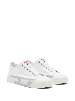 DIESEL® Lace-up Distressed Sneakers