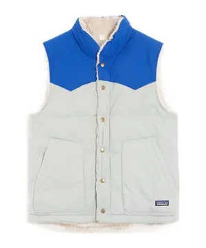 Patagonia High-necked Sleeveless Reversible Vest - No