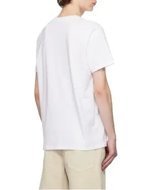 A.p.c. Cohbo Logo Printed Crewneck T-shirt - White