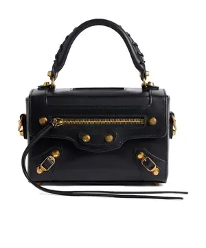 Balenciaga Le City Sleek Box Bag - Black