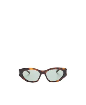 Saint Laurent Cat-eye Sunglasses - Green