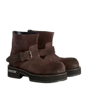 Balenciaga Venom Mini Bootie With Buckle Detail