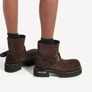 Balenciaga Venom Mini Bootie With Buckle Detail