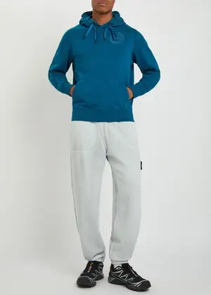 Canada Goose Hooded Embroidered Cotton Sweatshirt