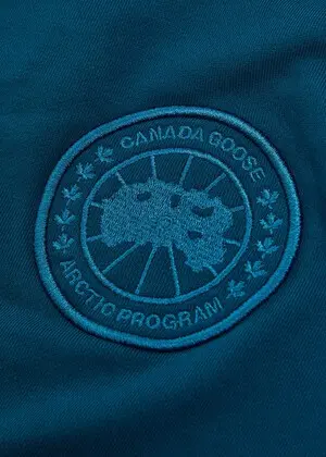 Canada Goose Hooded Embroidered Cotton Sweatshirt