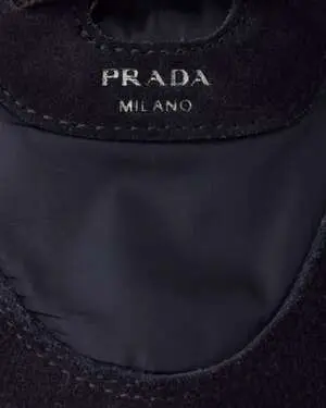 Prada Lace-up Sneakers - Blue
