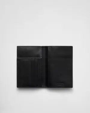 Prada Leather Passport Holder